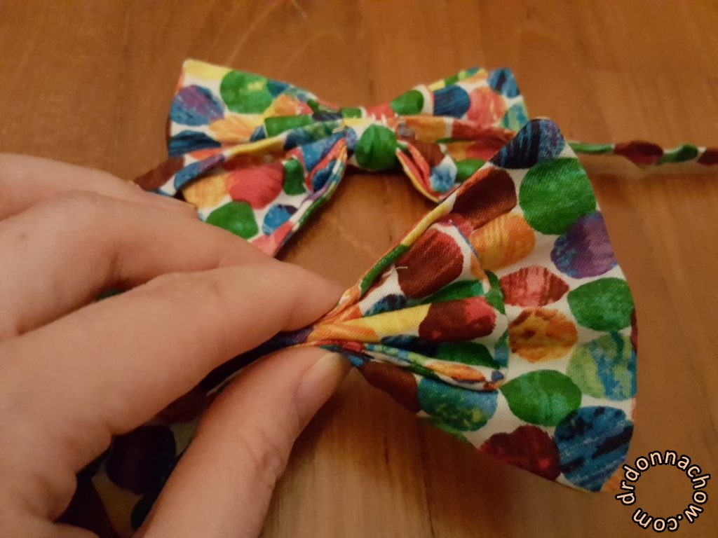 Quick & Easy Tutorial : Sew a bow tie | Dr Donna Chow